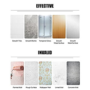 Black Shower Caddy, 4 Packs Self Adhesive Shower Shelves, Bathroom Shower Organizer with 8 hooks, No Drilling Rustproof Stainless Steel Shower Shelf for Inside Shower Wall