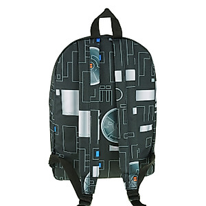 KBNL Star Wars - The Last Jedi - First Order BB-9E Backpack Deluxe All Over Print Backpack - 64959, Black