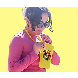 25 PCS Wearable Drink Pouches with Straw, Drink Pouches with Lanyard, Reusable Pouches for Adults and Kids, Funnel Included