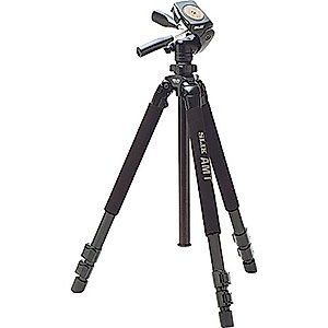 SLIK PRO 700DX Professional Tripod with Panhead (Black)