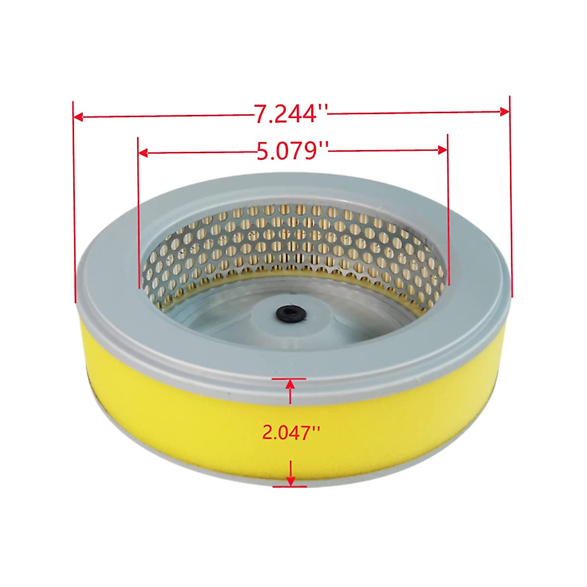 Kvjicdo GX690 GX630R Air Filter Tune Up Kit Fit For Hnoda GX630 GX660 Engine Generator Lawn Mower Oil Filter Fuel Filter Kit Parts New Rep 17210-Z6L-010