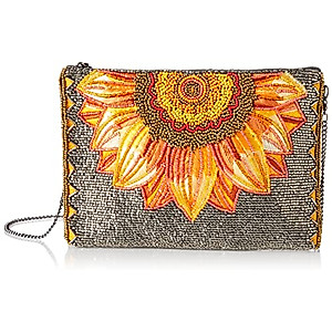 Mary Frances womens Follow the Sun Mini Handbag Crossbody, Multi, One Size US