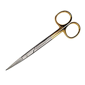Surgical Scissors 4.5" Straight with Tungsten Carbide Inserts Embroidery Craft