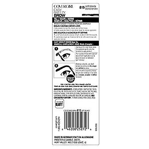 COVERGIRL Easy Breezy Brow Fill Plus Shape Plus Define Powder Eyebrow Makeup, Soft Blonde, 0.024 Ounce (packaging may vary)