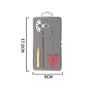 Fishing Reel Repair Tool Kit Multi Use DIY Modified Tool baits Casting Water Drop Maintenance Fishing Wheel Spool Disassembly Set for Fishing