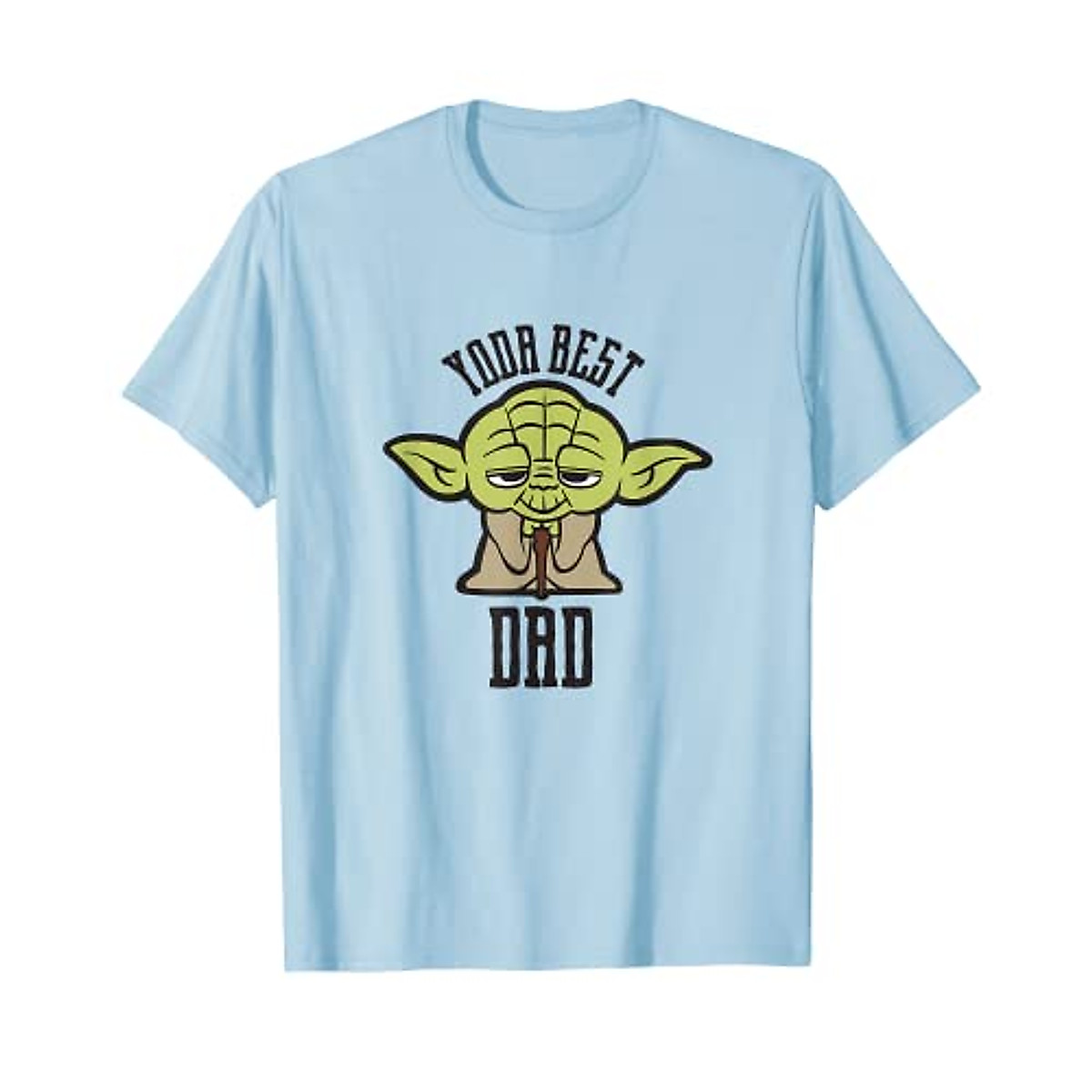 Star Wars Kawaii Yoda Best Dad Father's Day T-Shirt
