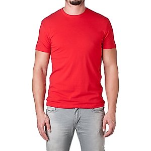 Next Level Mens Premium Fitted Short-Sleeve Crew T-Shirt - XX-Large - Red