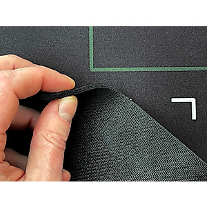 The Gaming Mat Company Compatible Yu-Gi-Oh! Playmat for Yu-Gi-Oh! Cards - XL 2 Player 28.35" x 28.35" x 0.16" (4mm) Thick