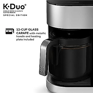 Keurig® K-Duo Special Edition Single Serve K-Cup Pod & Carafe Coffee Maker, Silver