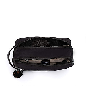 Kipling Womens amalfi Pouch, Black Tonal, 9 L x 5.5 H 5 D US