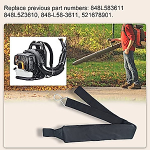 AMTHKNO 511758401 2-Pcs Backpack Blower Shoulder Straps for RedMax EBZ7500 EBZ8500, EBZ5150, EBZ6500, EBZ8000 EBZ8001, EBZ8050, EBZ7500RH, EBZ8500RH Models. Etc