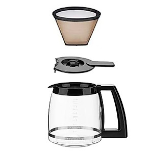 Cuisinart Single Serve + 12 Cup Coffee Maker, Offers 3-Sizes: 6-Ounces, 8-Ounces and 10-Ounces, Stainless Steel, SS-15P1