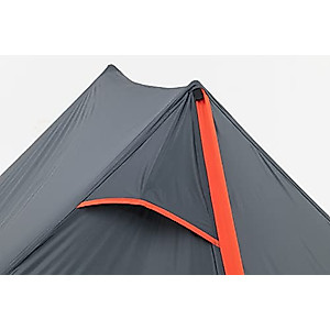 ALPS Mountaineering Hex 2-Person Tent - Charcoal/Red