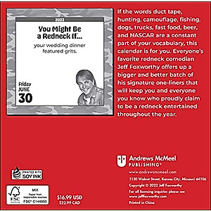 Jeff Foxworthy's You Might Be a Redneck If... 2023 Day-to-Day Calendar