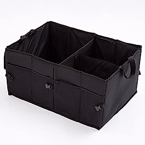 Car Trunk Organizer Rugged Foldable Cargo Storage Box for Car Truck SUV Trunk (D 40 * 28 * 2.5cm)