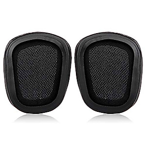 Jecobb Replacement Earpads with Protein Leather & Memory Foam Ear Cushion Cover for Logitech G633 G933 G935 Headphone ONLY