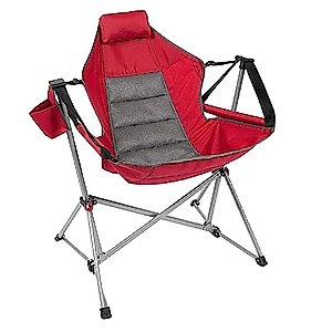 Member's Mark Swing Chair Lounger (Jester Red), 37.8 In x 27.2 In x 44.1 In