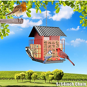 Stainless Steel Chain, Lsqurel 6.5ft Metal Chain Link Chain Small 5/64in Light Duty Chain Utility Chain Jack Chain for Home Outdoor Camping Hanging etc (5/64in-6.5ft)