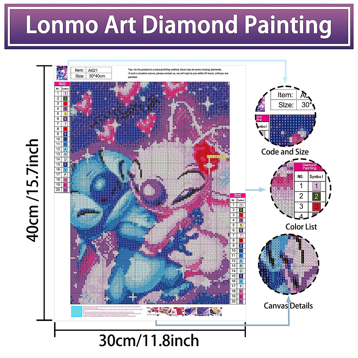 Diamond Art Painting Kits for Adults-Diamond Painting Kits,DIY 5D Square Full Drill Art Perfect for Wall Decor(12x16inch)