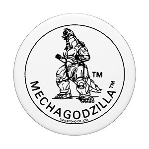 Godzilla Classic Mechagodzilla Stamp PopSockets PopGrip: Swappable Grip for Phones & Tablets