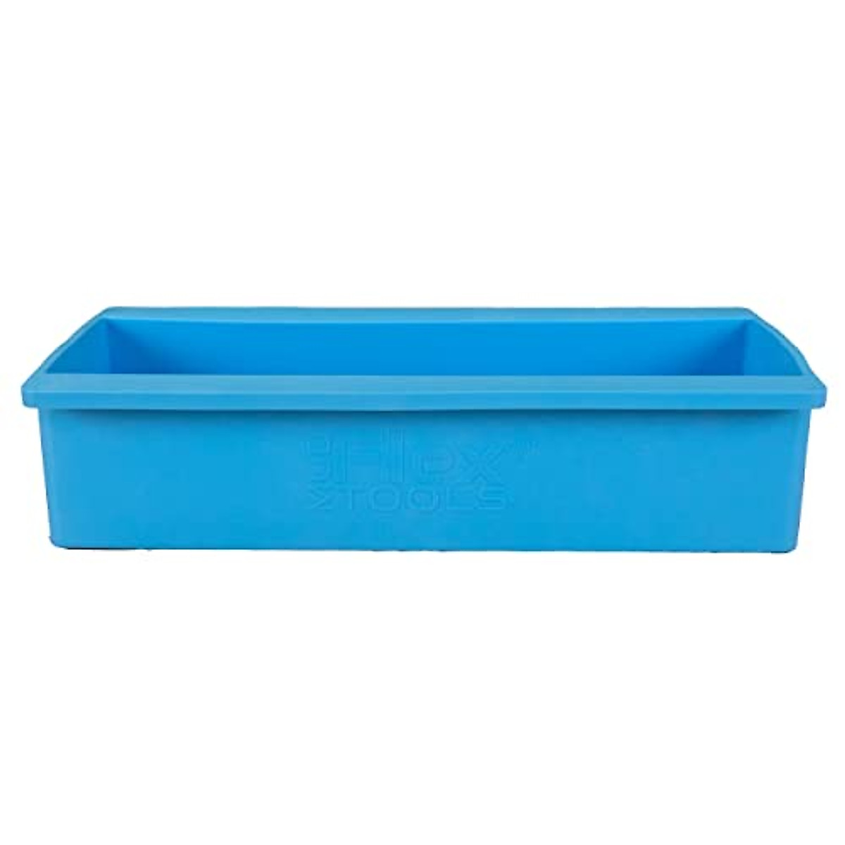 MUDFLEXTOOLS 10.5” Ez Clean Flexible Drywall Mud Pan-Soft Silicone-Ez Squeeze Grip-Stretches-Non-Stick-Rust Proof-Durable