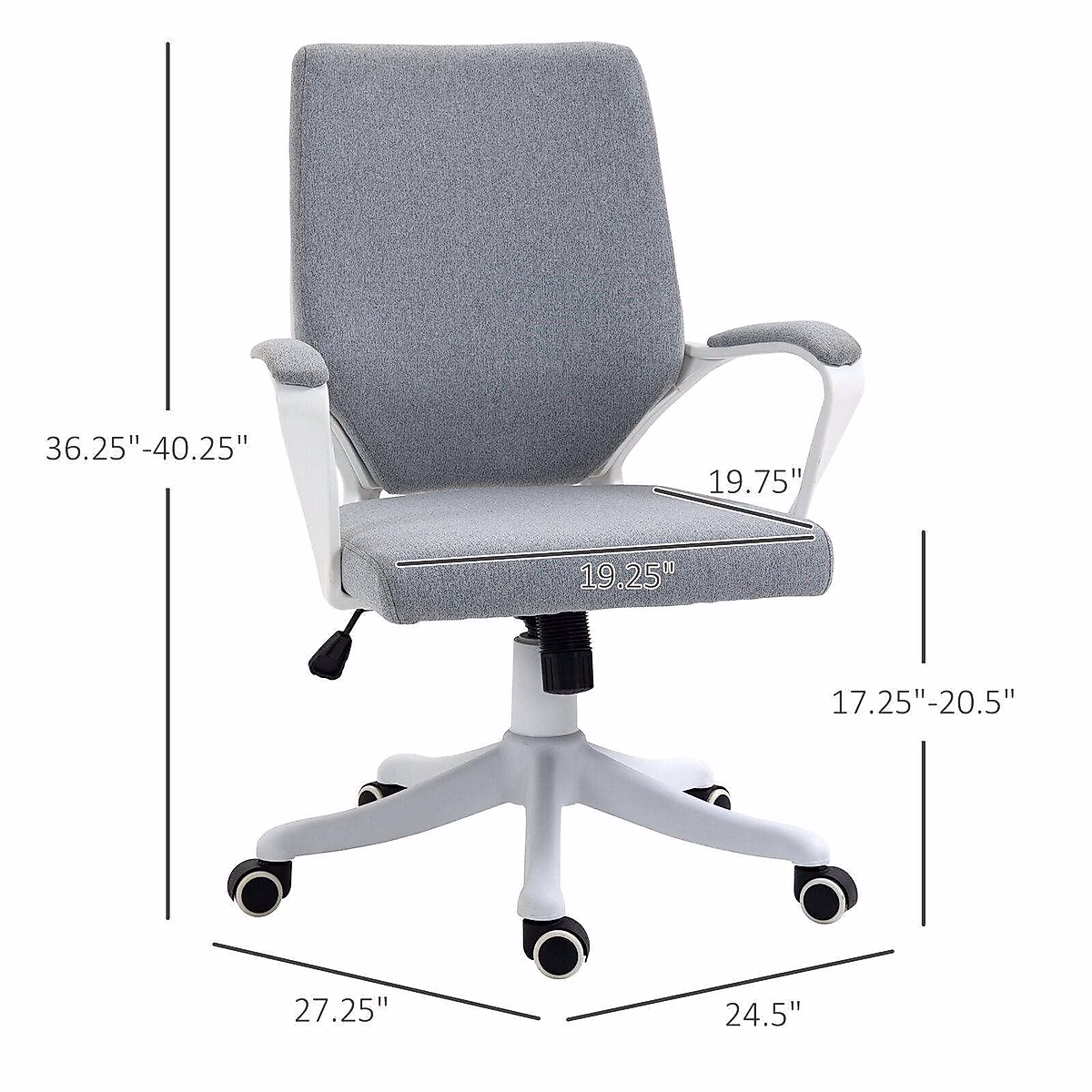 JTSQ Chair Swivel Task Computer Desk Chair Gaming Chair Office Chair Gaming Desk Computer Chair High Chair Home Office Desk Chairs Office Chairs Home Office Office Furniture Swivel Chair