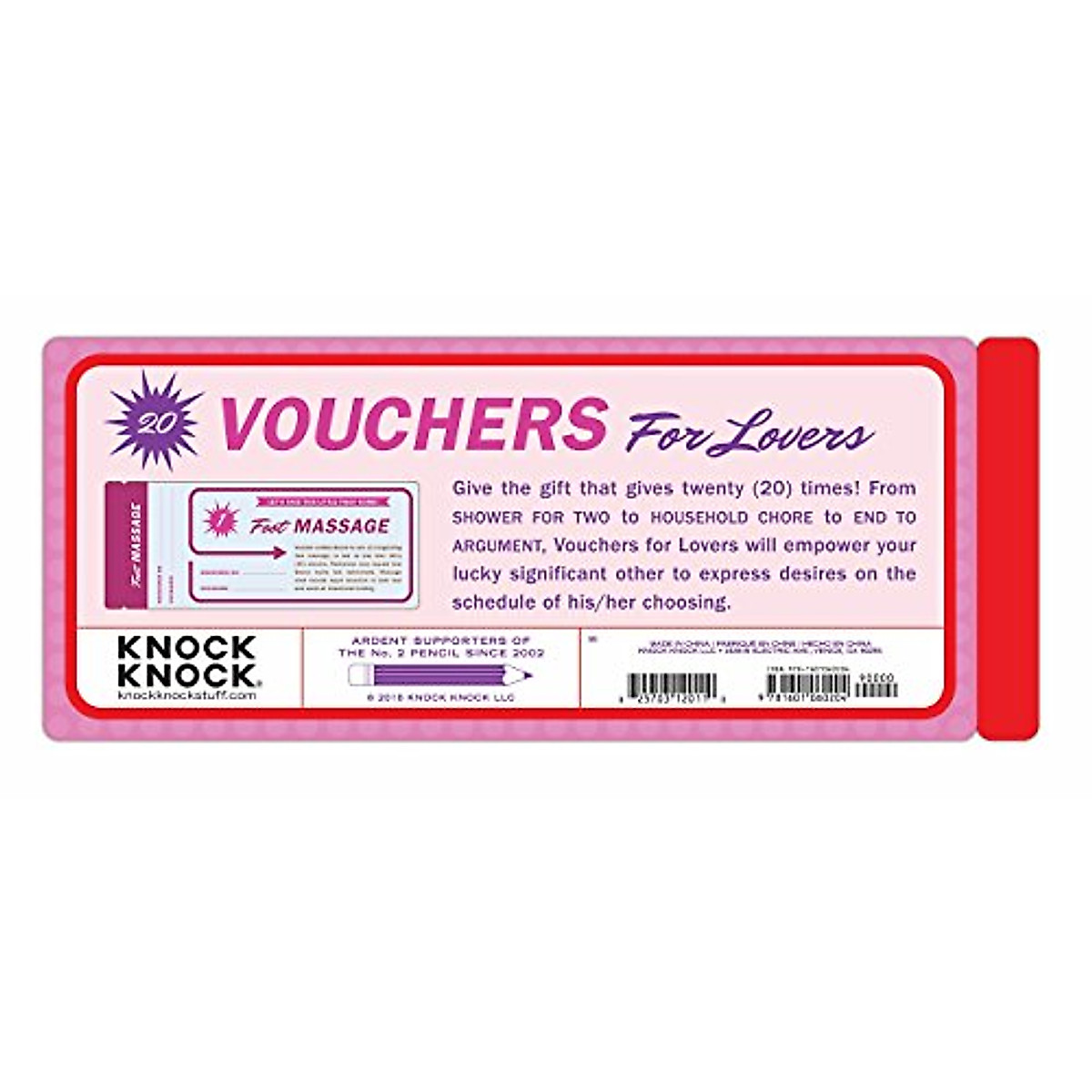 Knock Knock Vouchers for Lovers (12011)
