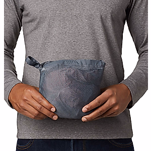 Columbia Men's Glennaker Lake Rain Jacket, Mountain Red/Graphite, Medium