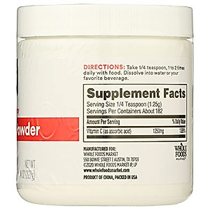 365 by Whole Foods Market, Vitamin C High Potency Powder, 8 Ounce