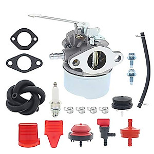 Cnfaner Carburetor for Tecumseh 3HP 2-Cycle Snowblower 640086A HSK600 HSK635 CCR Powerlite CCR1000 Snow Blower