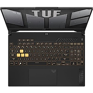 ASUS TUF Dash Gaming Laptop, 15.6" FHD 144Hz Display, Intel Core i7-12700H, NVIDIA GeForce RTX 4070 GPU, 16GB DDR4 RAM, 1TB NVMe SSD, Wi-Fi 6, Mecha Grey, Windows 11 Home