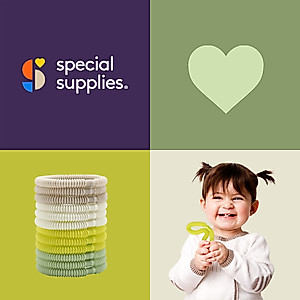 Special Supplies Fun Pull and Stretch Tubes for Kids - Pop, Bend, Build, and Connect Toy, Provide Tactile and Auditory Sensory Play, Colorful, Heavy-Duty Plastic (Camo-12)