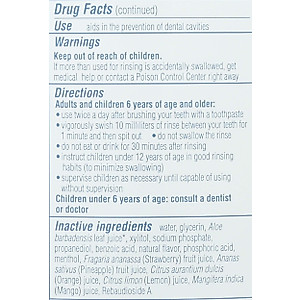 Tom's of Maine, Children's Anticavity Mouthwash - Silly Strawberry, 16 Ounce