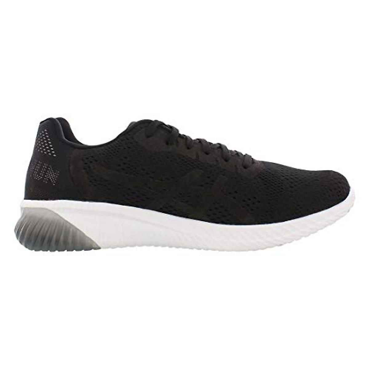 ASICS Women's Gel-Kenun MX Running Shoe, Black/Black/White, 6 M US