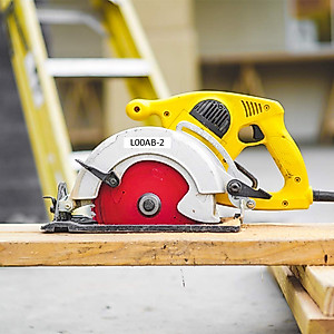 Compatible with Dymo Rhino 5200 4200 Label Tape Replace for 18443 Dymo Rhino Industrial Permanent Vinyl Labels 9mm for DYMO Label Maker Rhino 5200 4200 6000 5000, 3/8" x 18", Black on White, 5-Pack