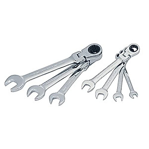Craftsman CMMT87009 7-Piece Metric Flex Reversible Ratchet Set