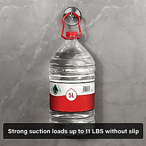 SVG HOME- Wall Hooks | 2 pcs Suction Cup Hooks Removable, Stainless Steel 304, for Most Household Walls | Shower Hooks Suction Cup | Towel Hooks for Bathrooms | Door Hanger Hook | Wall Hook (Silver)