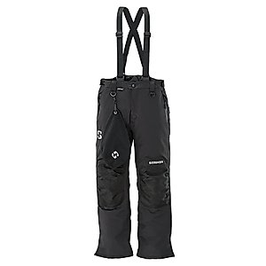 Striker Women's Prism Durable Breathable Water-Resistant Outdoor Ice Fishing Pant with Sureflote Flotation Technology, 8 Black