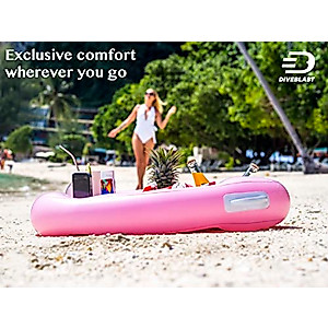 DIVEBLAST: Premium Floating Drink Holder for Pool, Hot Tub Accessories for Adults - Pool Drink Holder Floats, Swimming Pool Accessories for Adults, Drink Floaties for Pool, Pool Drink Floats