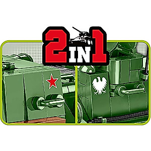 COBI Historical Collection SU-100 SPG Vehicle , Green