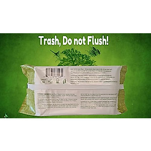 Yugi Baby Green Wipes Unscented Compostable Biodegradable and Organic– Value Pack (12 Packs of 72) 864 for Sensitive Skin