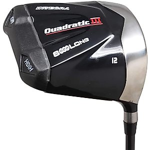 Integra Sooolong Driver Senior Men's Integra SoooLong Quadratic III Square 460cc 12degree Driver Right Handed Premium Ultra Forgiving Senior Flex Graphite Shaft Tour Velvet Grip