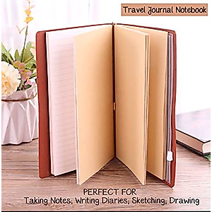 XPL Brother Memorial Remembrance Gift-Bereavement Gift-Refillable Travel Photo Diary Journal-Those We Love Don't Go-Letters to My Brother in Heaven,In Loving Memory-Sympathy Gifts for Loss of Brother