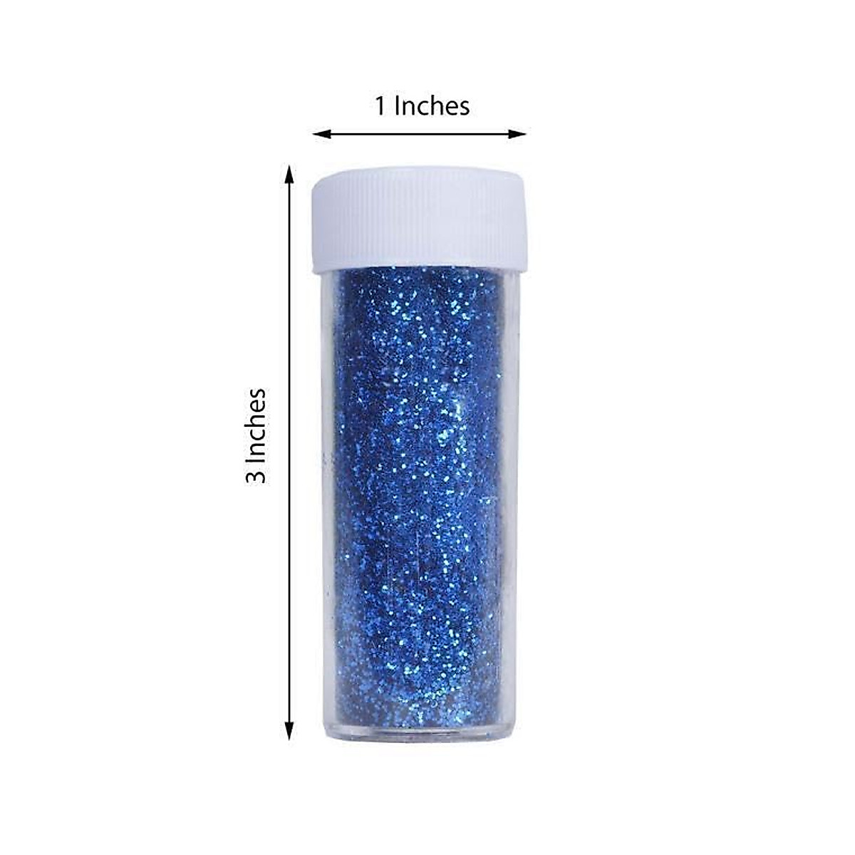 Weddings Parties and Gift Blue Sparkly Glitter Crafts DIY Party Wedding Decorations Projects Sale vngift11410