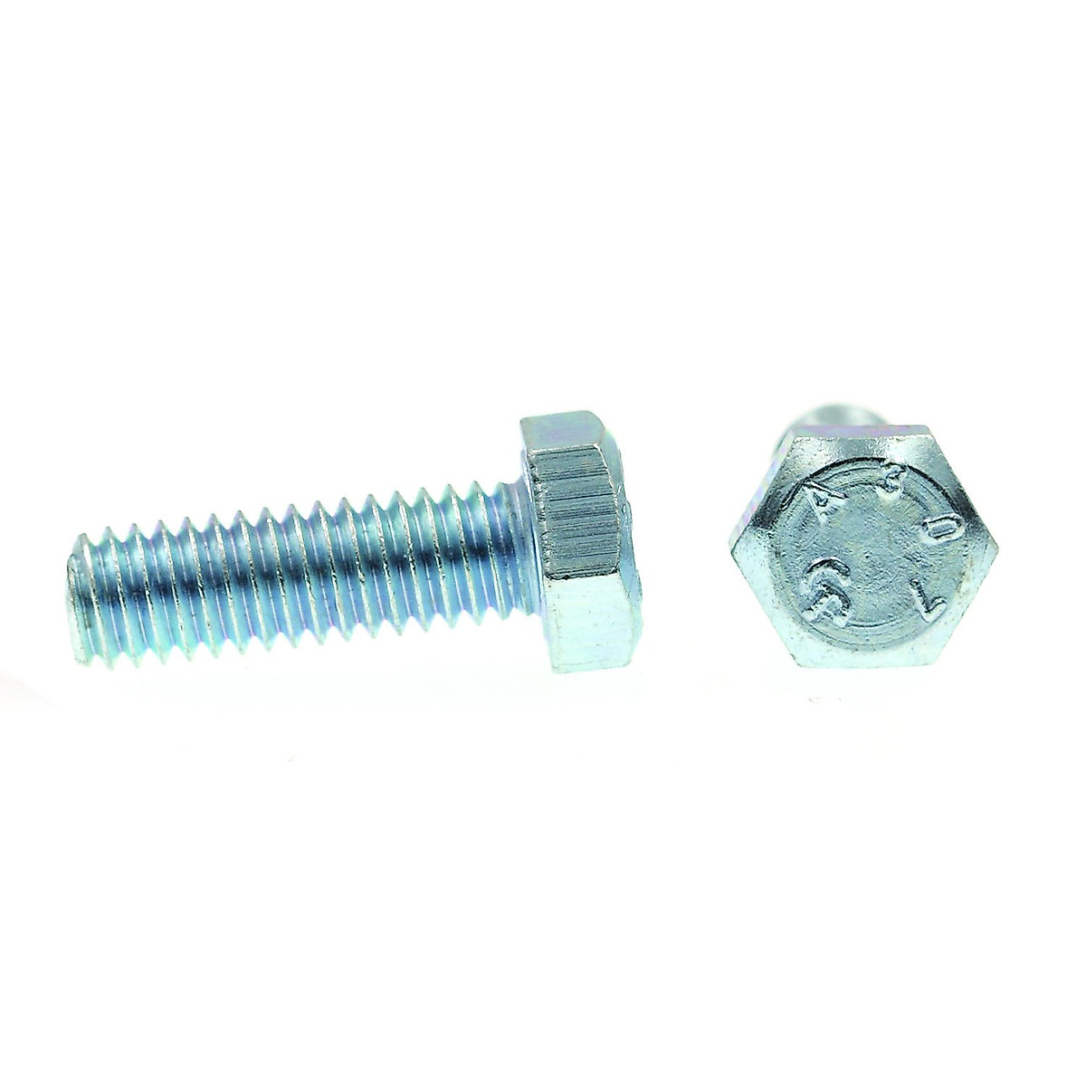 Prime-Line 9058935 Hex Bolts, 5/16 In.-18 X 1 In., A307 Grade A Zinc Plated Steel (50 Pack)