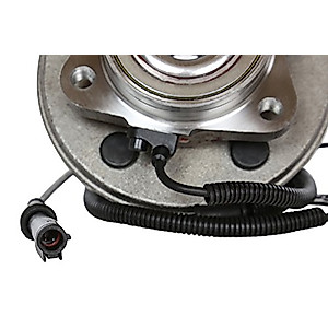 AutoShack Front Wheel Hub Bearing Pair of 2 Driver and Passenger Side Replacement for 2006-2010 Ford Explorer 2007-2010 Explorer Sport Trac 2006-2010 Mercury Mountaineer 4WD AWD RWD 5-Lug HB615080PR