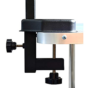 SHELANDY Pet Grooming arm with clamp for Large and Small Dogs - 35 inch Height Adjustable and Free Two No Sit Haunch Holder,Black