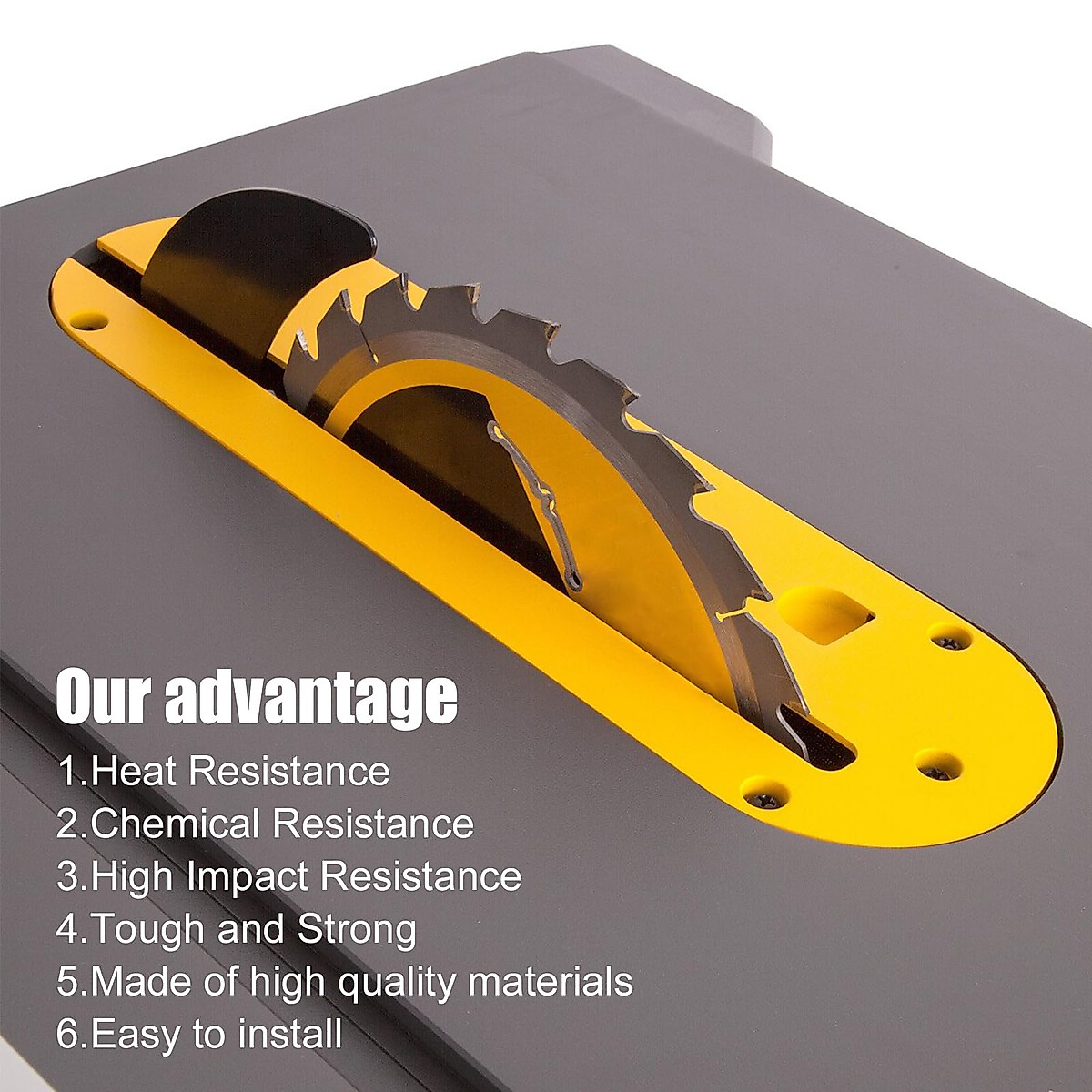 DWE7402DI Table Saw Accessories Dado ThroatPlate Dado Blades for 10 inch Table Saw DWE7490 DWE7491 DWE7491RS DWE7492