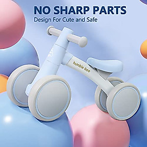 Humble Bee Baby Balance Bike Toy 10-24 Months Cute Toddler First Bike, Gifts for 1 Year Old Boys