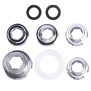 5 Pcs Faucet Connector Faucet Adapter Kit Home Supplies Faucet Adapter Accessory Garden Hose Faucet Copper Adapter Water Filter Kitchen Sink Faucet Adapter